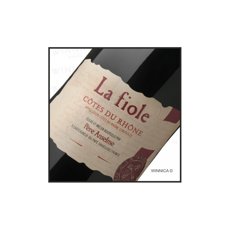 Wino Côtes-du-Rhône La Fiole Père Anselme