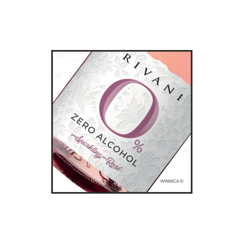 Wino Rivani Zero rose